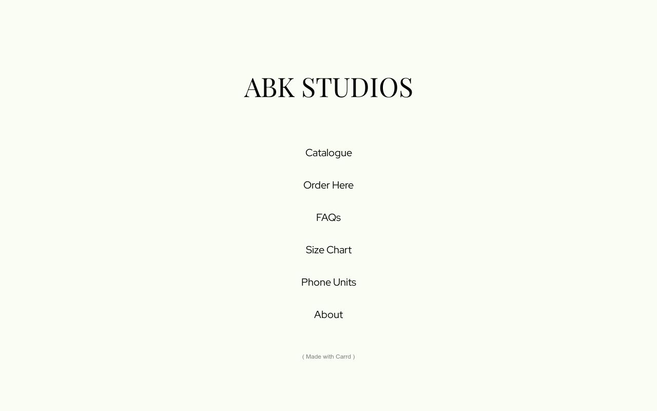 ABK STUDIOS